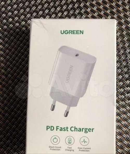 Адаптер питание ugreen (USB-C, 20W)