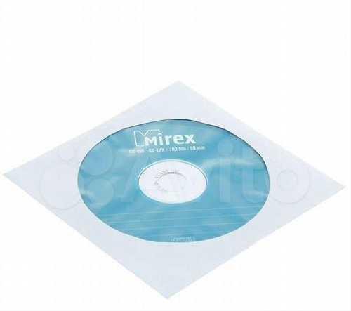 Диск CD-RW Mirex, 4-12x, 700 Мб, конверт, 1 шт