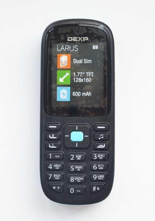 Мини-телефон dexp larus E6