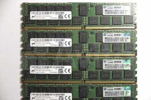 16Gb ddr4 серверная память Micron PC4 2133P REG HP