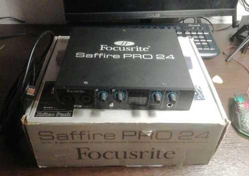 Звуковая карта focusrite saffire pro 24