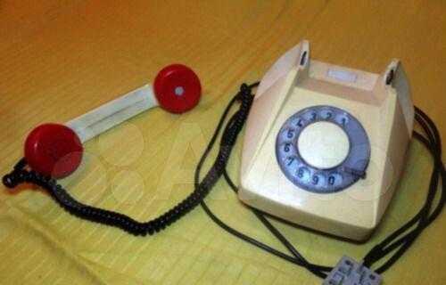 Телефон дисковый tesla из СССР