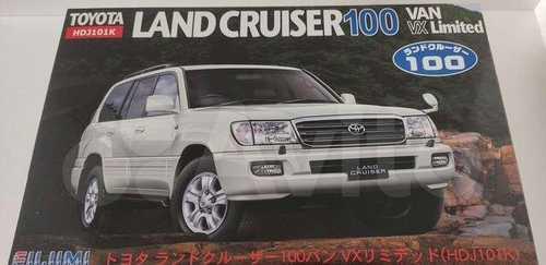 Сборная модель Toyota Land Cruiser 100 1/24 Fujimi
