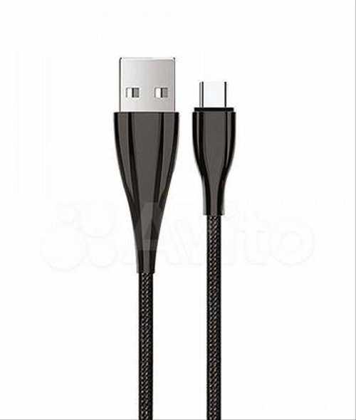 Кабель USB-Type-C Exployd Zinc Sonder Black 1m