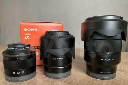Объектив Sony Zeiss 35 мм e-mount