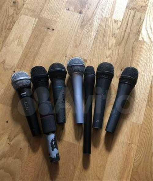Ручные микрофоны