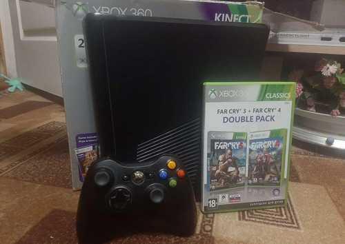 Xbox 360 +Диск Farcray3 и Farcray4