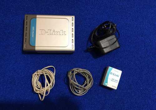 Adsl Маршрутизатор (Модем) D-Link DSL-500T