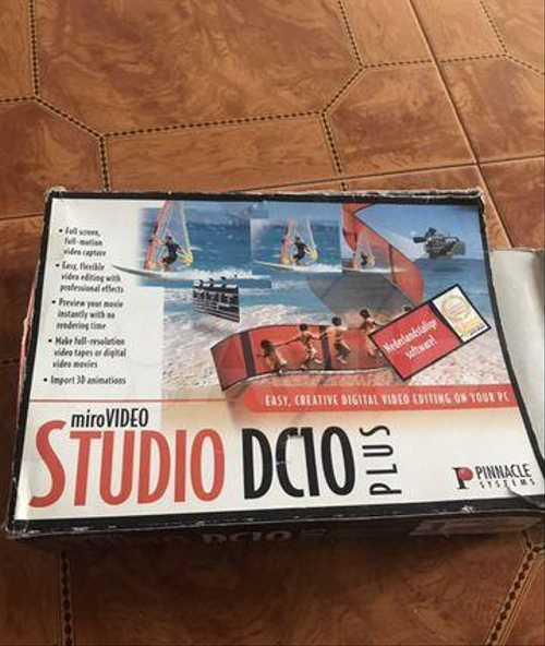 Studio dc10 plus pinnacle