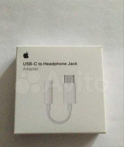 Переходник Apple USB-C Headphone Jack