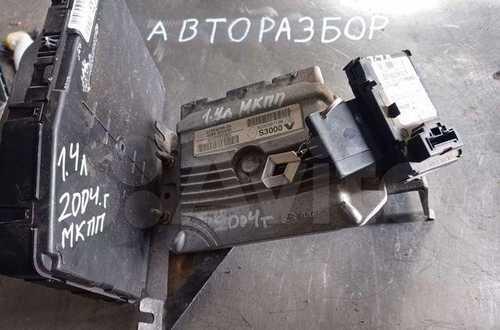 Комплект эбу Renault Megane 2 K4JD730