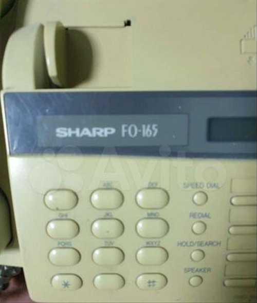 Телефон-факс sharp FO-165