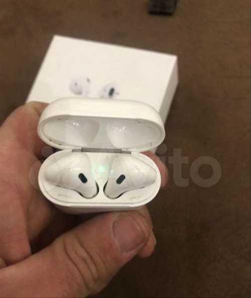 Беспроводные наушники apple airpods1 оригинал