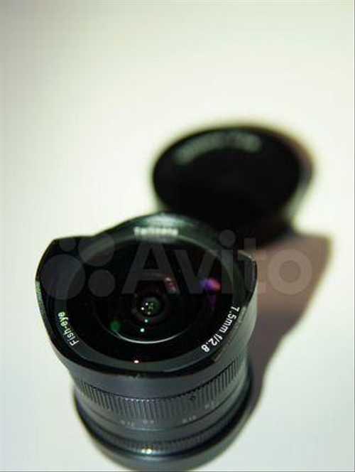 Объектив 7artisans 7.5 mm f2.8 fisheye (Sony E)