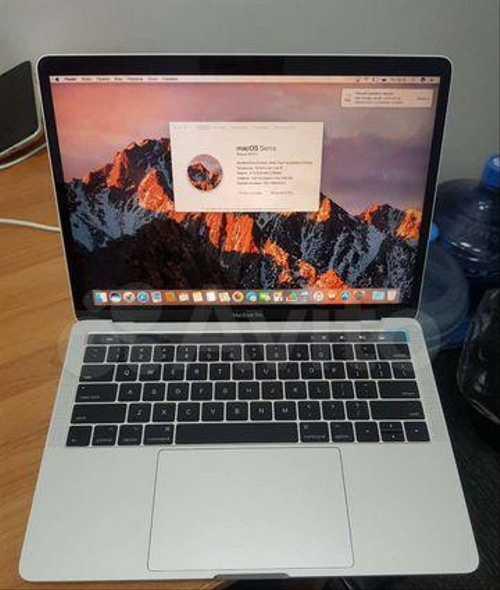Macbook Pro 13 2016 touch bar ssd 256Gb