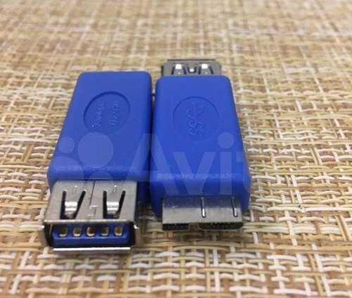 Адаптер (переходник) USB 3.0 Af - micro Bm, "5Bite