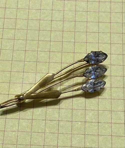 Брошь СССР Букет