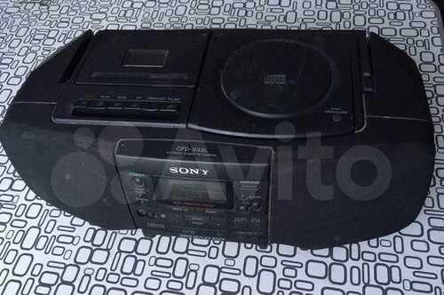 Бумбокс Sony CFD-S33L CD/Radio/Cassette Япония