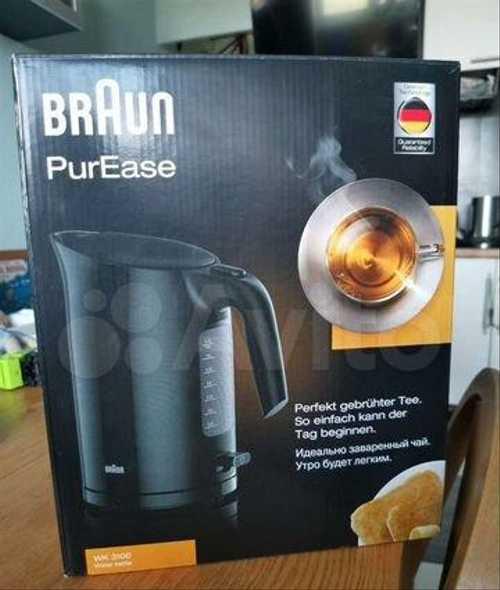 Чайник Braun PurEase wk3100