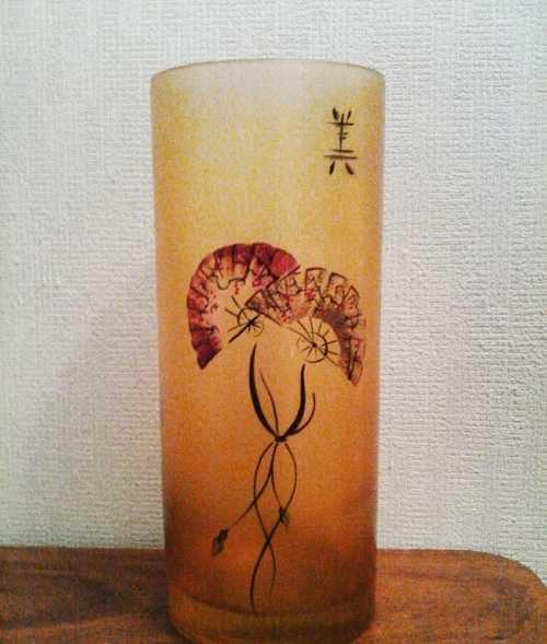 Эксклюзивная ваза с ручной росписью