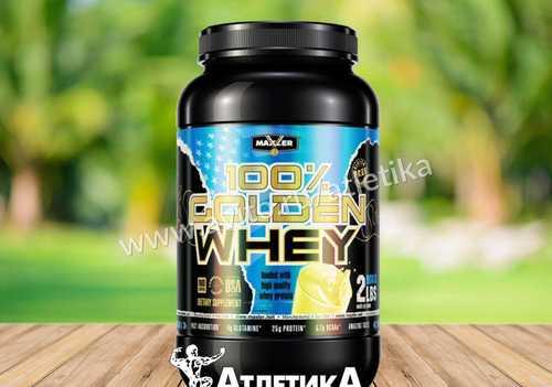 Протеин «100 Golden Whey» 908 гр. Maxler