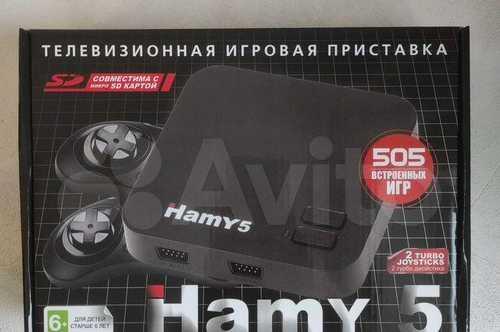 Hamy 5 Sega + Dendy 505 встроенных игр