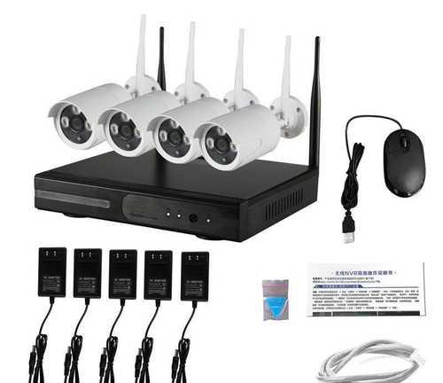 Набор для видеонаблюдения wi-fi HD NVR Kit