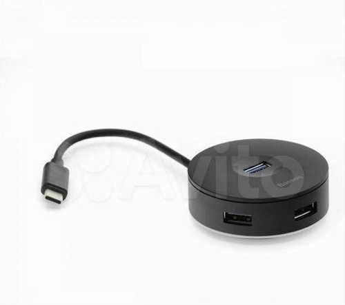 Хаб Type-C-4USB+Micro USB Baseus cahub-G01 Black