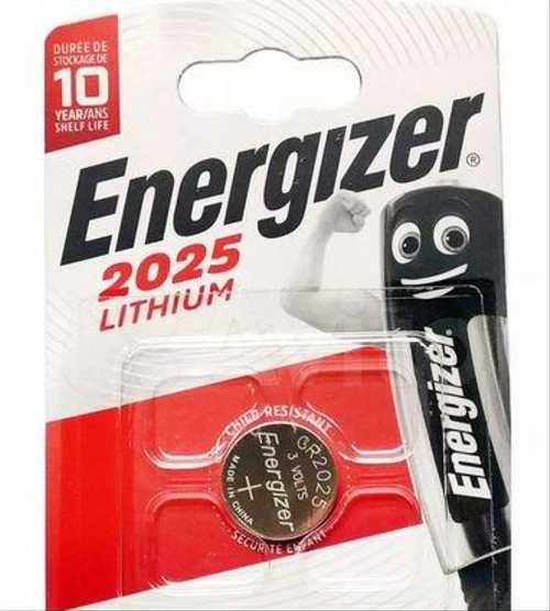 Батарейка CR2025 energizer 2 шт