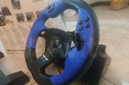 Игровой руль Logitech Driving Force для PS2