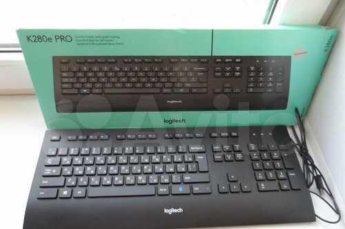 Бесшумная клавиатура Logitech K280e PRO