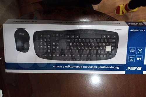 Беспроводная клавиатура и мышь sven