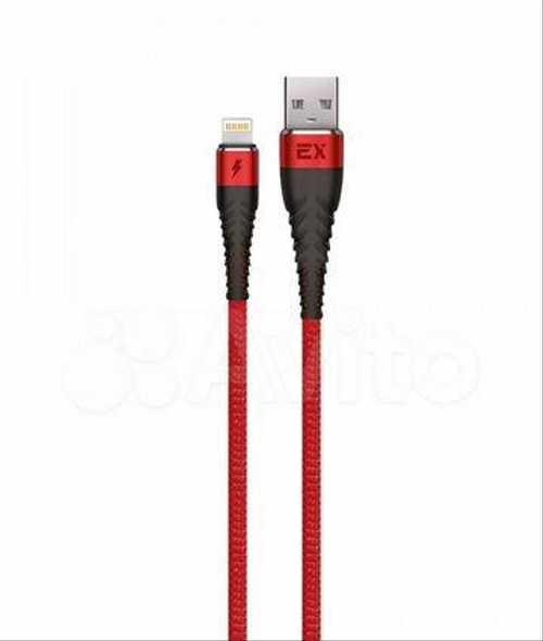 Кабель USB-iP Exployd Sonder Red 1m