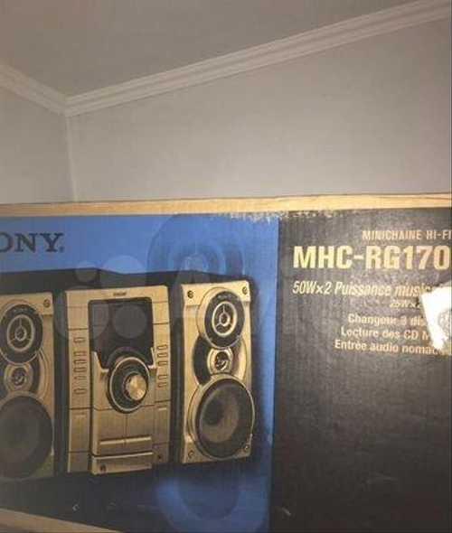 Музыкальный центр Sony mhc RG170