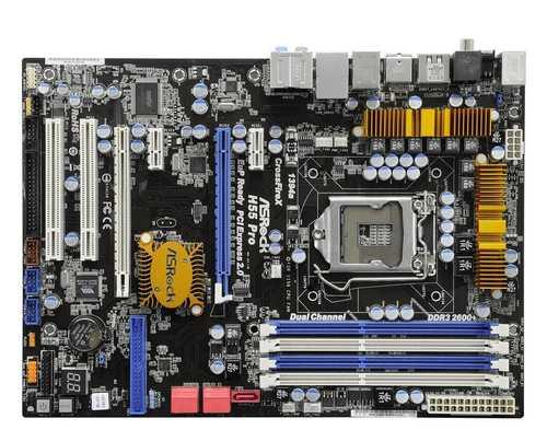 Комплект: M/B ASRock H55 Pro + Intel Core i7-860