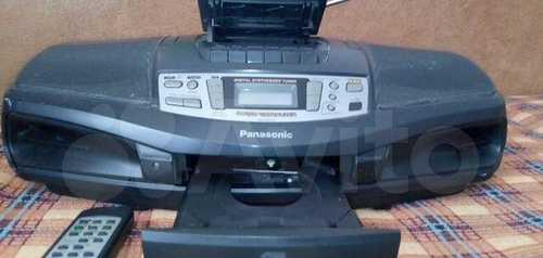 Магнитола Panasonic RX-DS18 рабочая с пультом