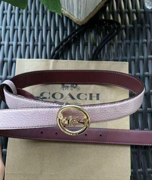 Новый ремень Coach оригинал
