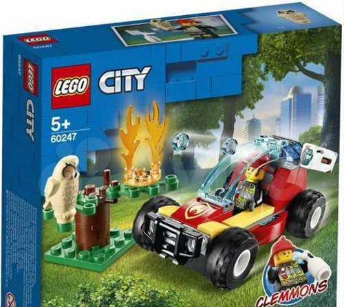 Конструктор lego city Fire Лесные пожарные 60247-L