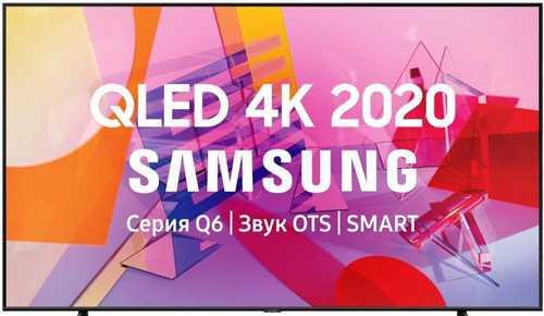 Телевизор qled Samsung QE55Q60TAU (2020) новый рст