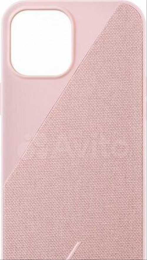 Чехол Native Union Clic Canvas (ccav-ROS-NP20S) для iPhone 12 mini (Rose)