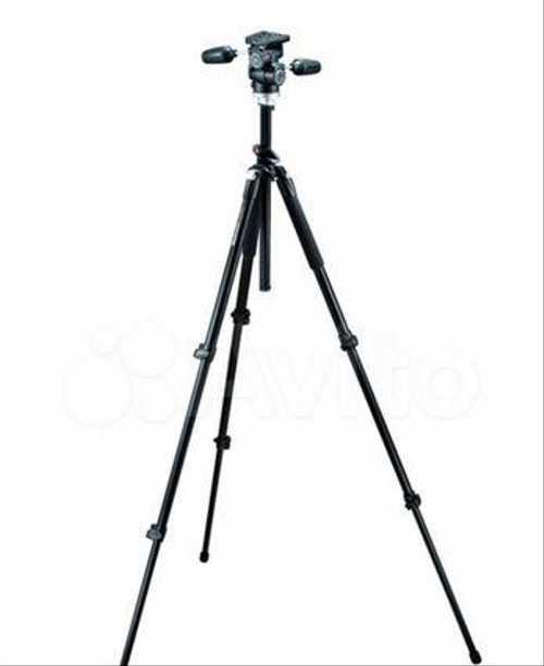 Штатив manfrotto 190xprob/804RC2 С 3D головкой