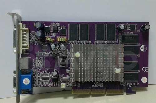 Видеокарта AGP Palit GeForce FX 5200 128Mb VGA DVI
