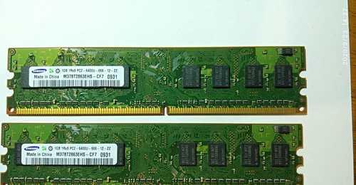 Память DDR2, процессор