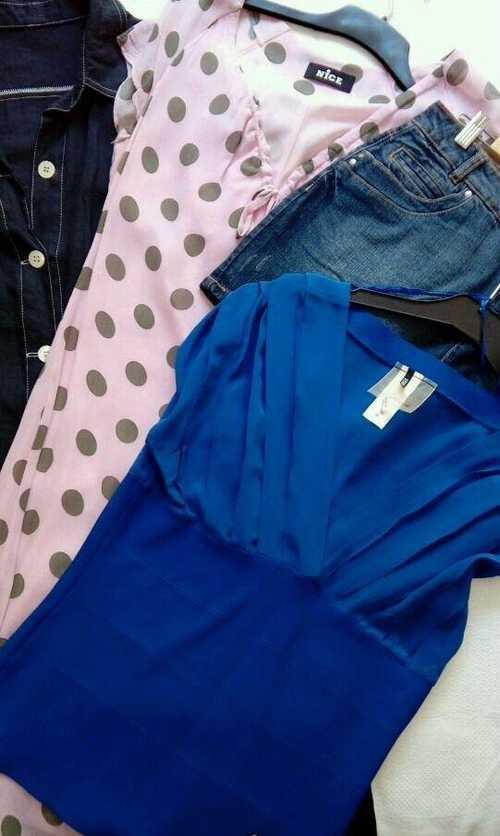 Платье лен,шелк,блузка и юбка новая с этикетка
