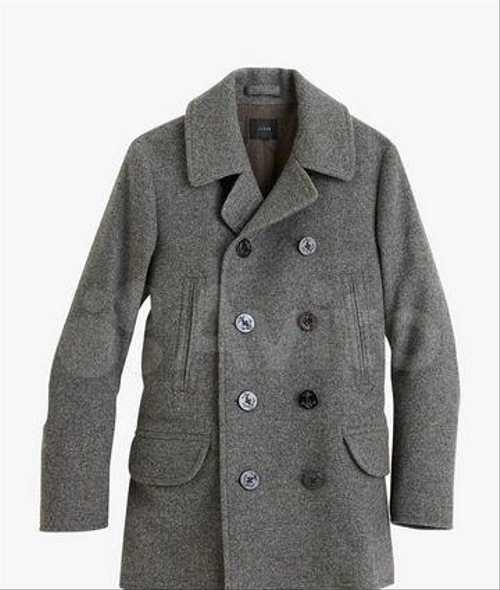 Пальто бушлат J.Crew Dock peacoat H0485