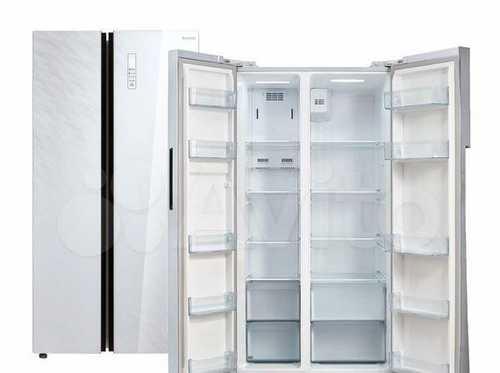 Холодильник новый Бирюса SBS 587 WG Side-by-side