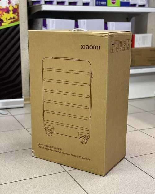 Чемодан Xiaomi Luggage Classic 20" серый gray новы
