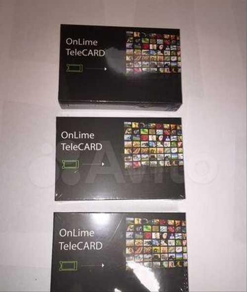 Комплект цифрового тв OnLime TeleCard