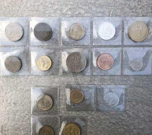 Наборы монет Европы, Испания до Евро, Чехословакия
