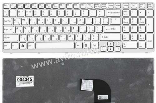Клавиатура для ноутбука Sony Vaio SVE15 SVE1511V1R